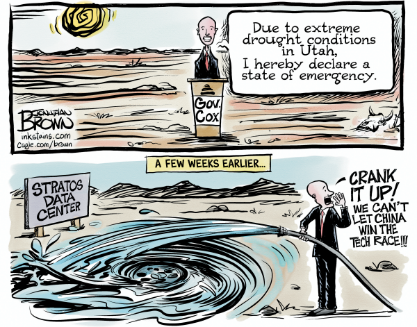 Editorial: Political cartoons from Jonathan Brown