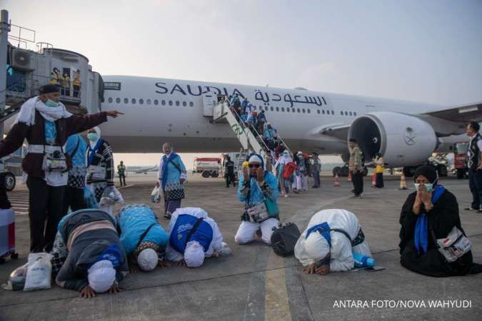 63.813 jemaah haji Indonesia telah tiba di Tanah Air