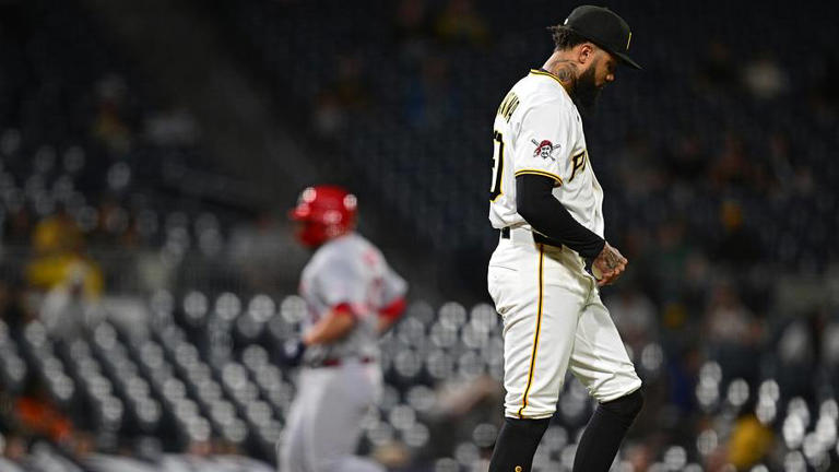 Dennis Santana has completely fallen apart since Pirates' David Bednar ...