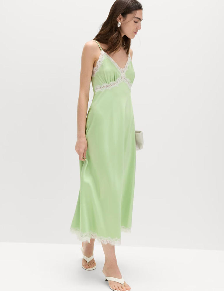 Goodbye yellow, hello lime - M&S's citrus dress is the £55 key to ...