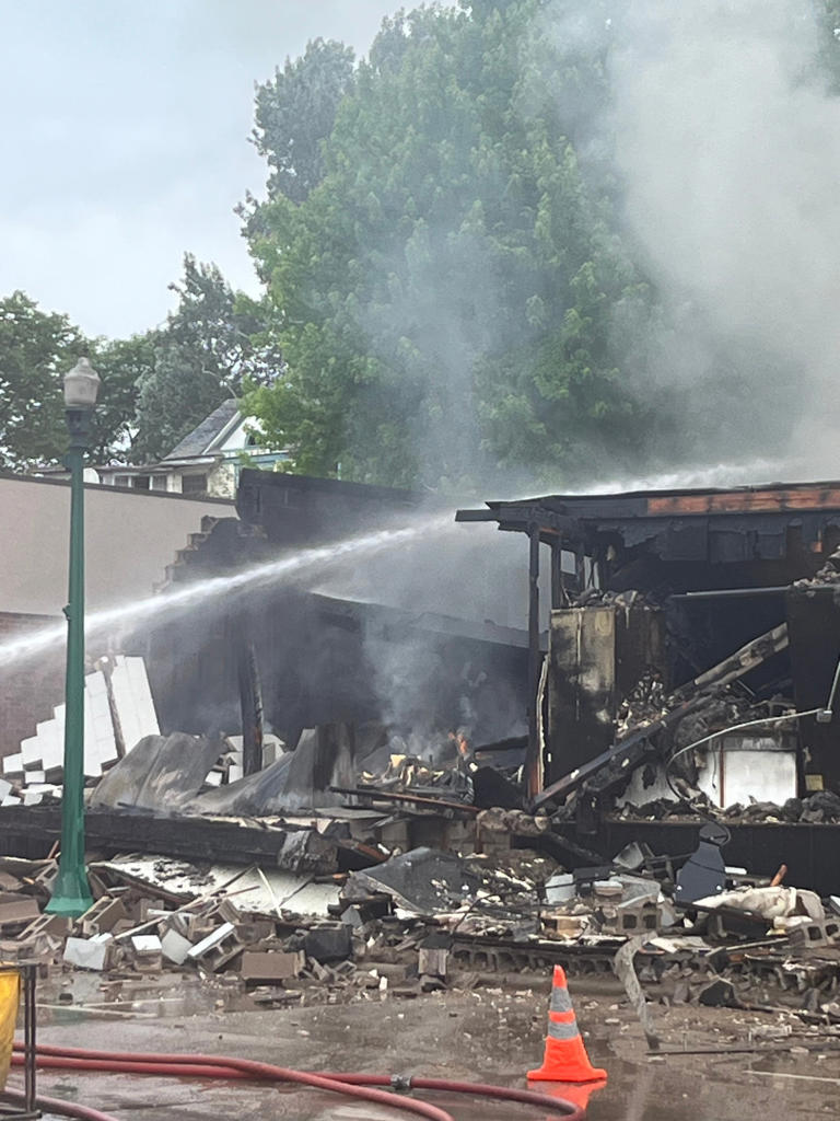 Watch: Structure fire reported at PINZ Bowling Center in Dell Rapids