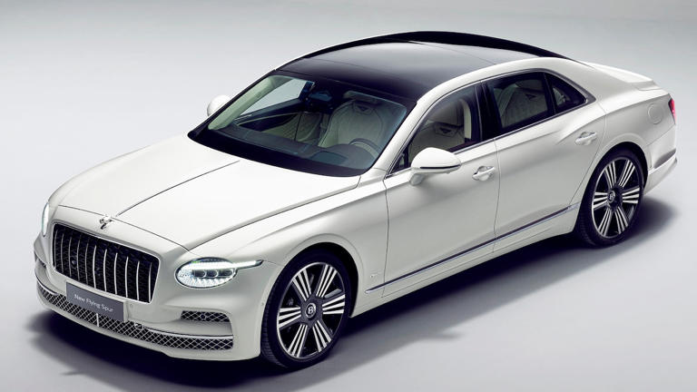 2027 Bentley Flying Spur unveiled with 680 HP hybrid V8 and fresh design