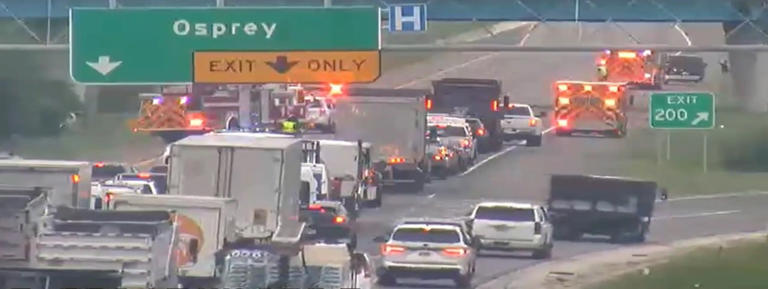 I-75 crash disrupts the Thursday morning drive