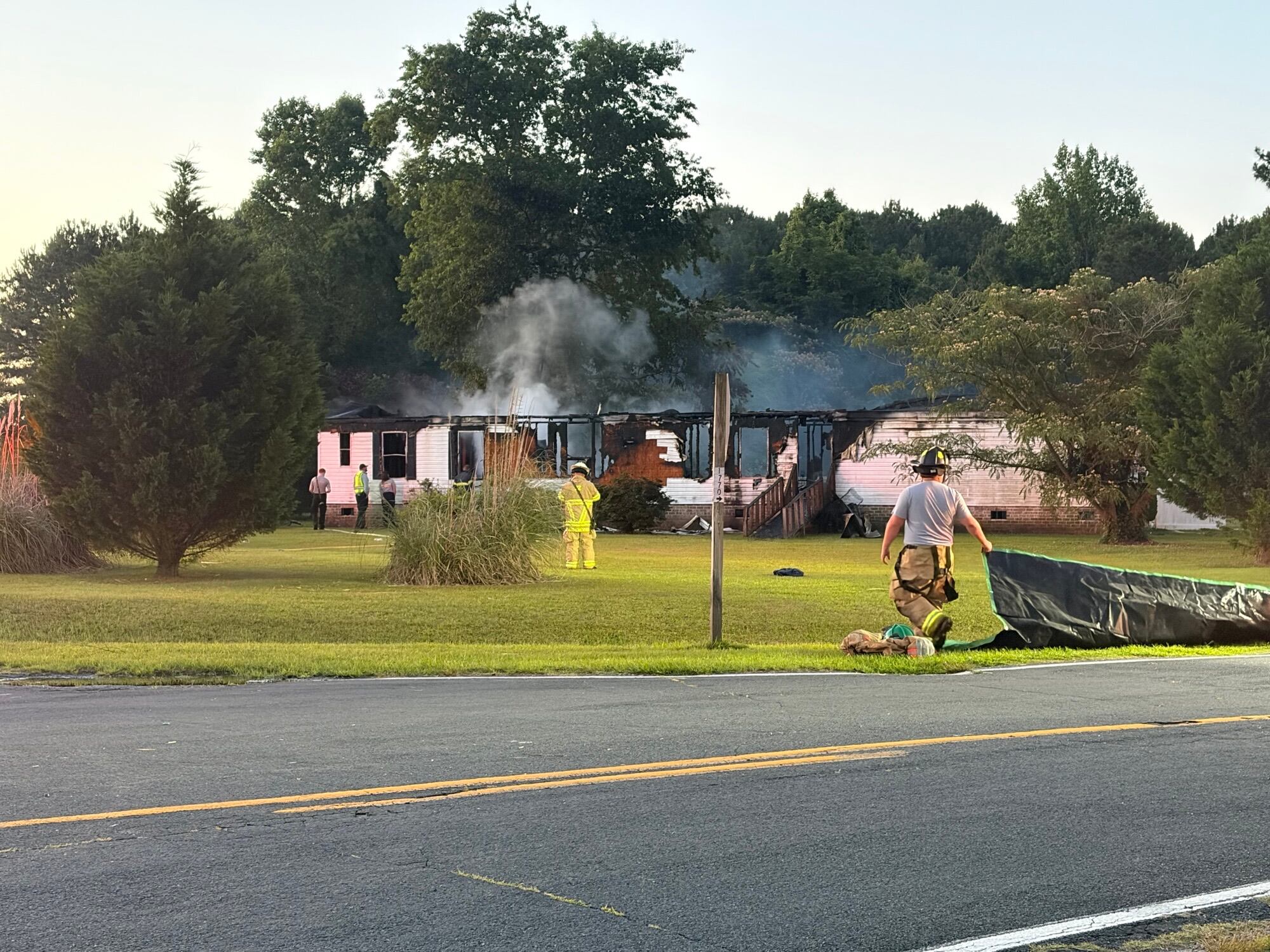 One person injured after fire scorches Pitt County home