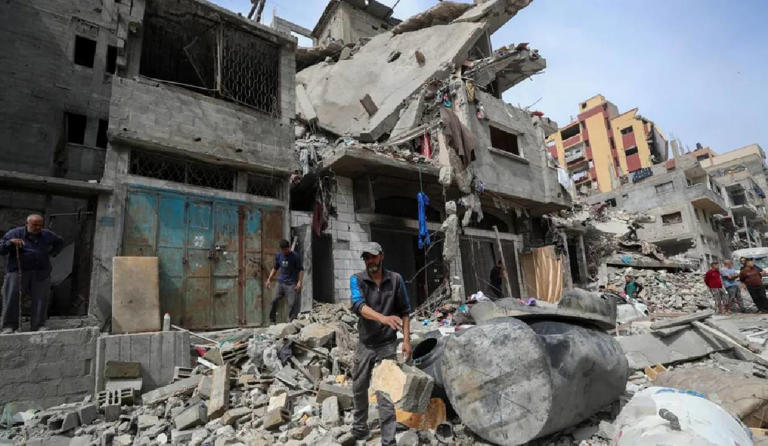 9 Palestinians killed in overnight Israeli strikes on Gaza, hospital says