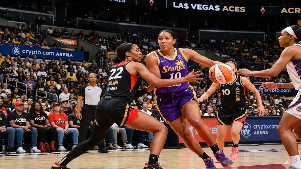 Rae Burrell emerges as bright spot for Sparks despite tough loss to Aces