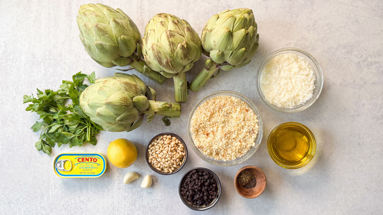 Sicilian-style stuffed artichokes recipe