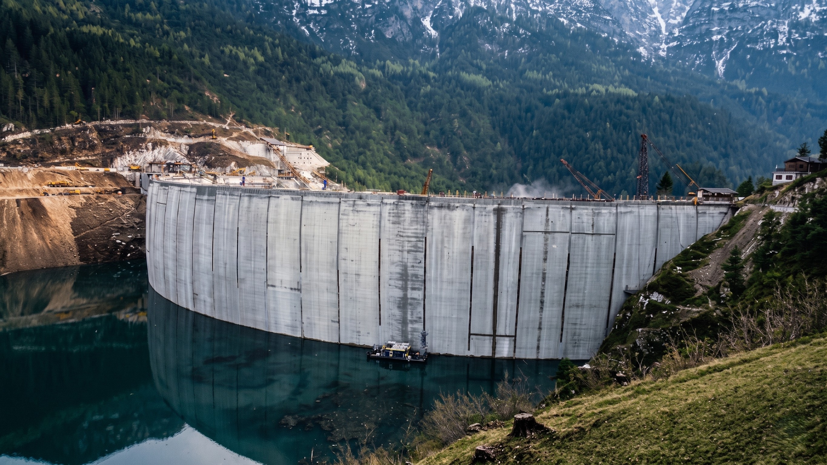 An 800-foot tsunami hit a dam - then a valley was wiped out