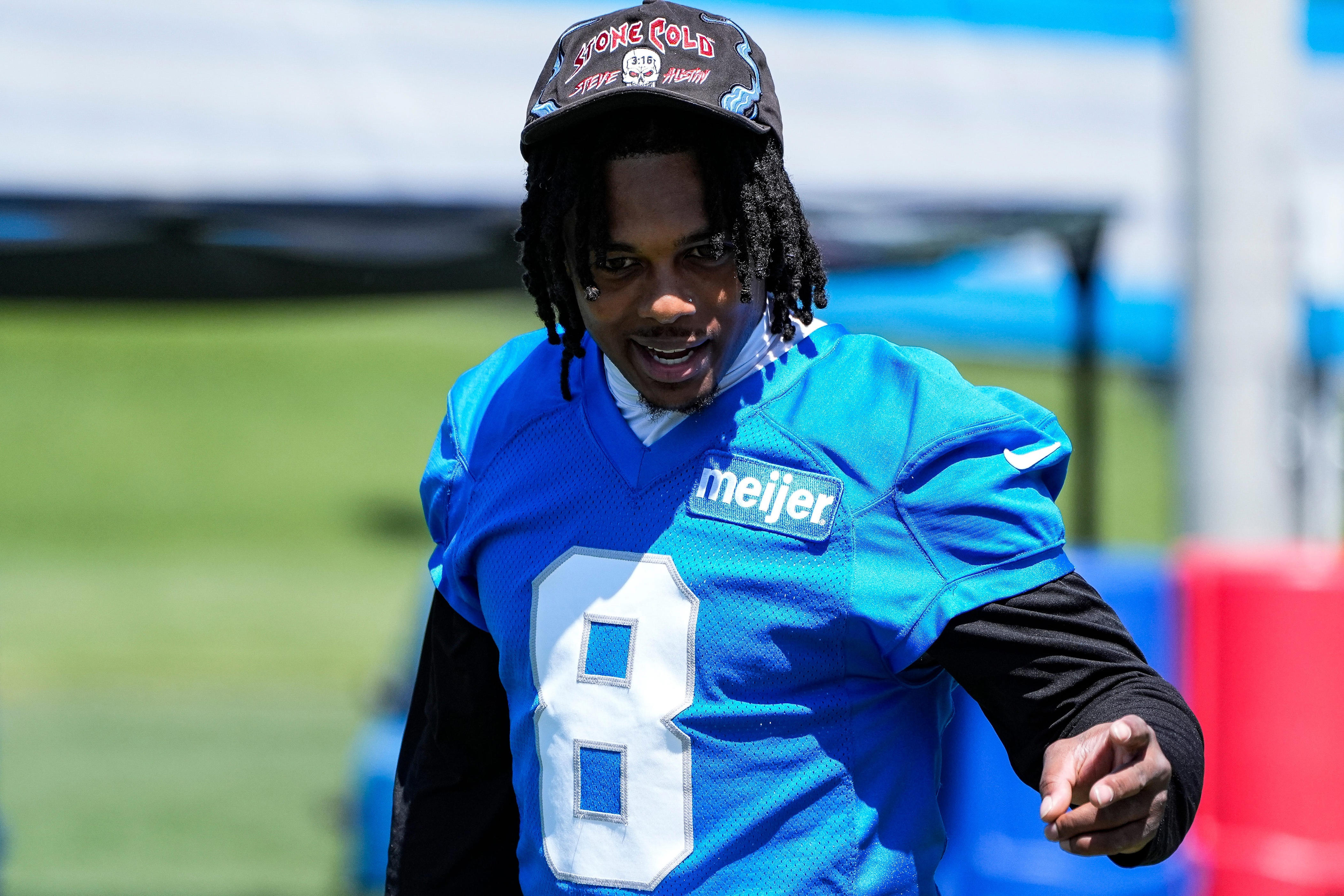 Amon-Ra St. Brown excited about Lions' Greg Dortch addition