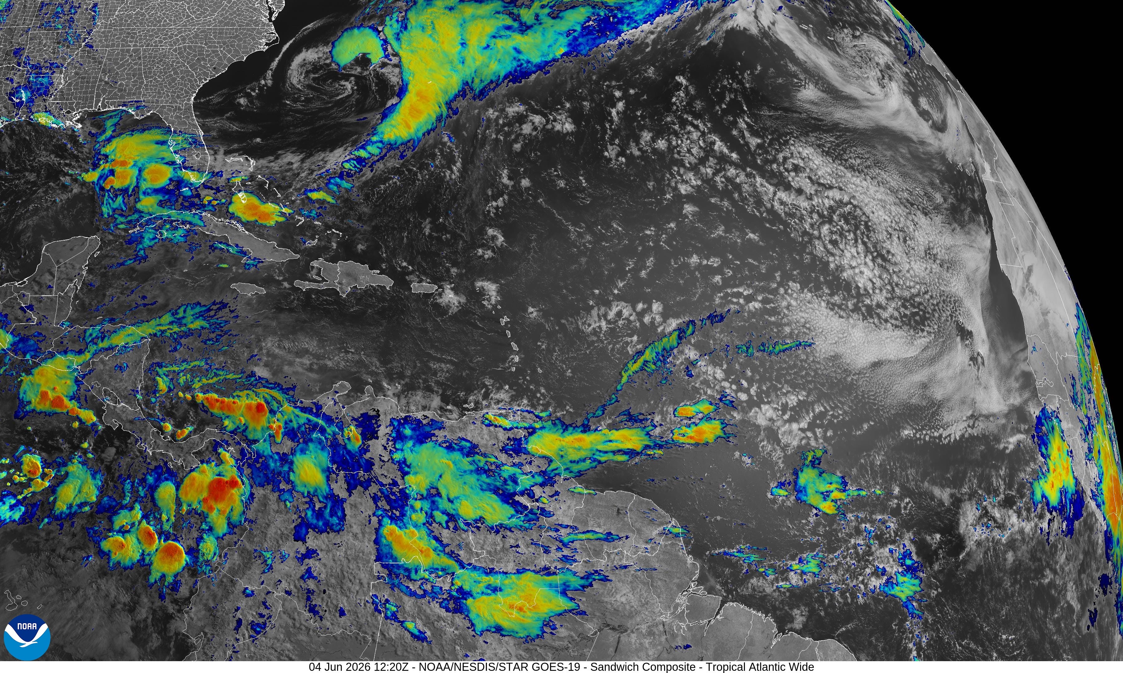Tropical activity picking up in Pacific. What's happening in Atlantic?