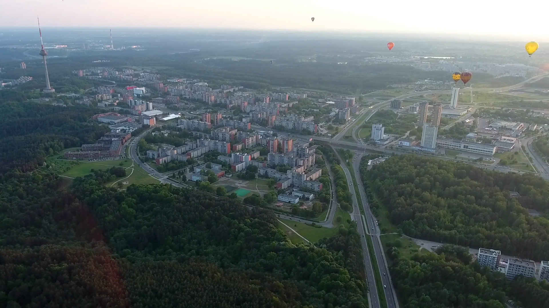 Lithuania from above