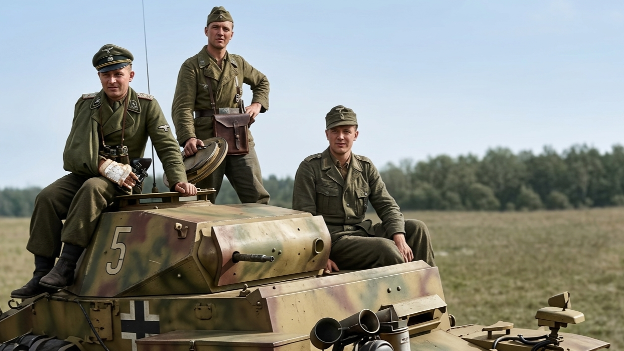 This tank was so fast it could almost fly into battle