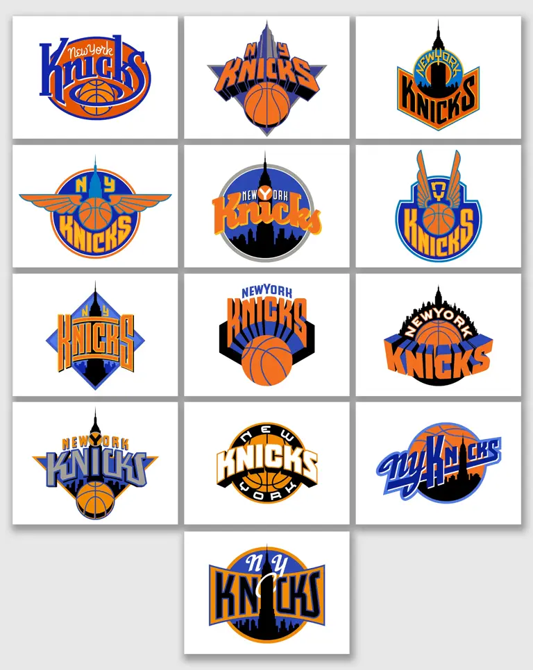 He designed a perfect logo for the New York Knicks 30+ years ago. They ...
