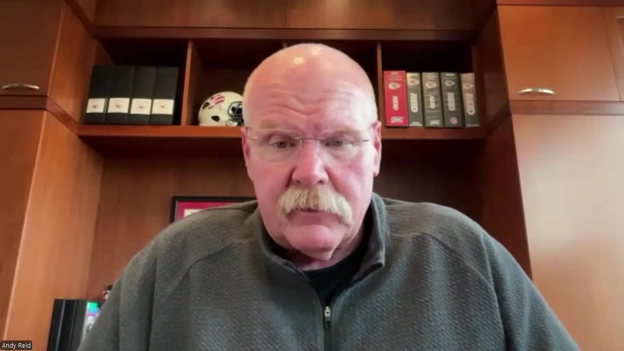 Andy Reid updates Patrick Mahomes' rehab progress