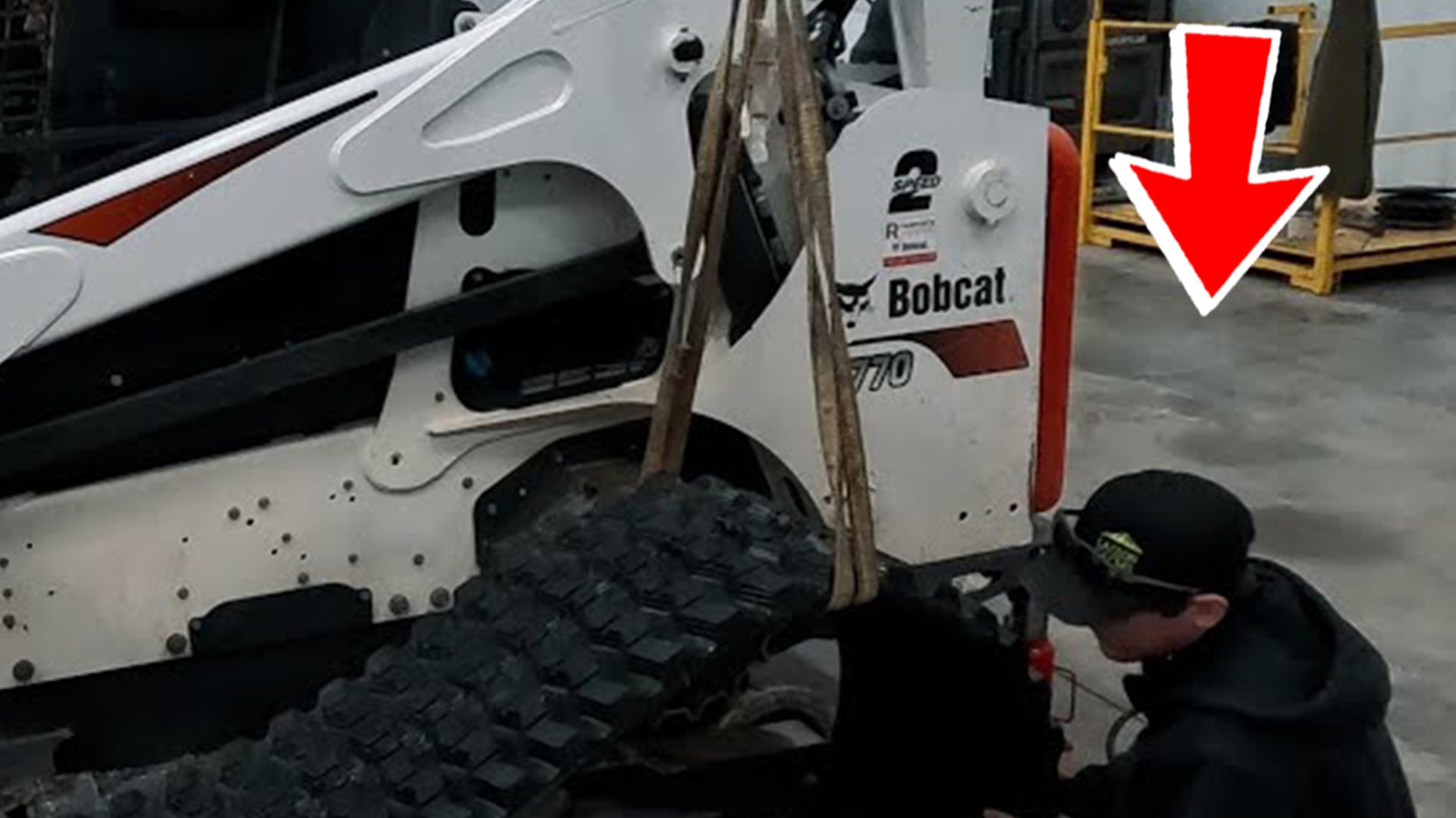 New tracks for the skid loader