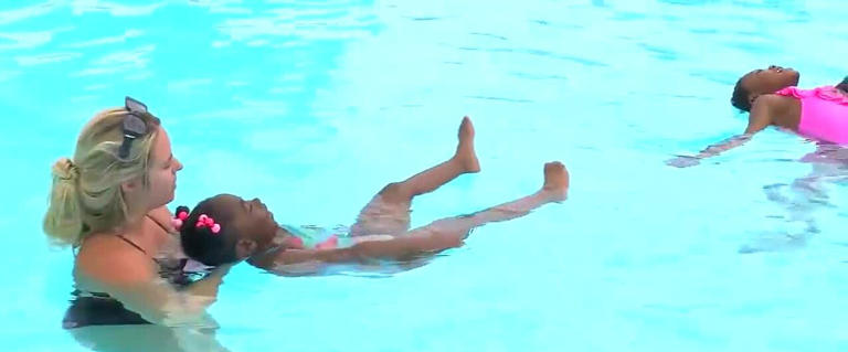 Summer camp swim lessons teach water safety to Tuscaloosa children