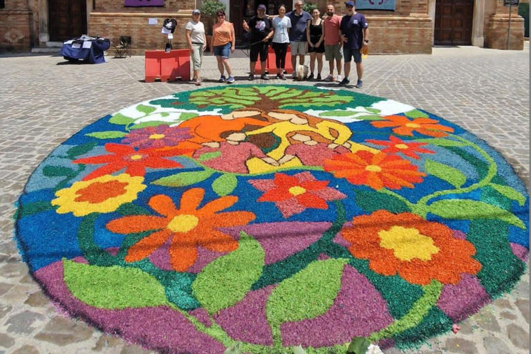 Corpus Domini, lo spettacolo dell’infiorata: dove vederla nelle Marche