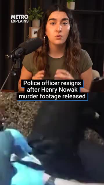Police officer resigns after Henry Nowak bodycam footage released