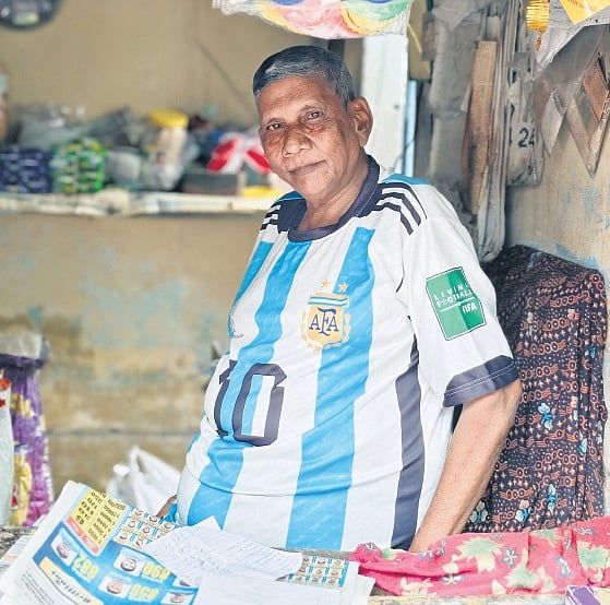 Football 'historian' Romy Chettan kicks off his quirky World Cup ritual