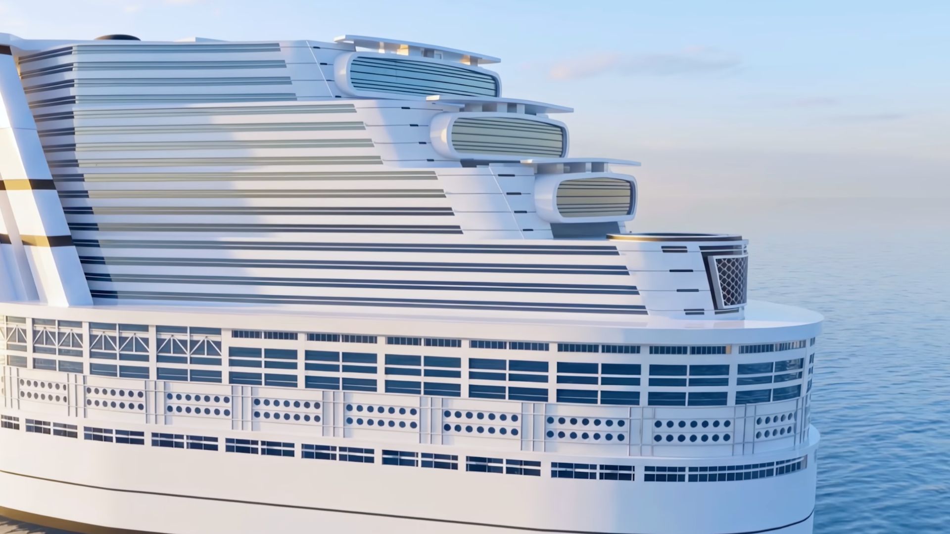 Photos: Giant ship could become world's biggest floating city for ...