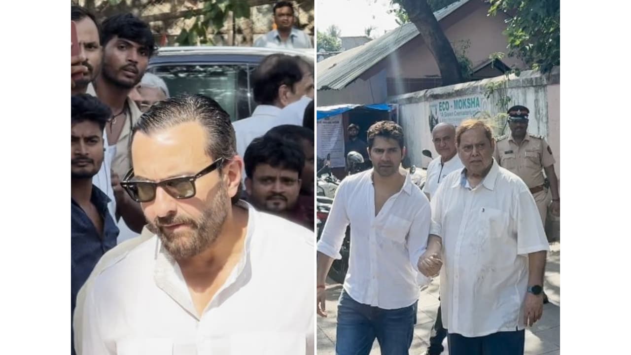 Pahlaj Nihalani cremated; Saif Ali Khan, Govinda pay last respects