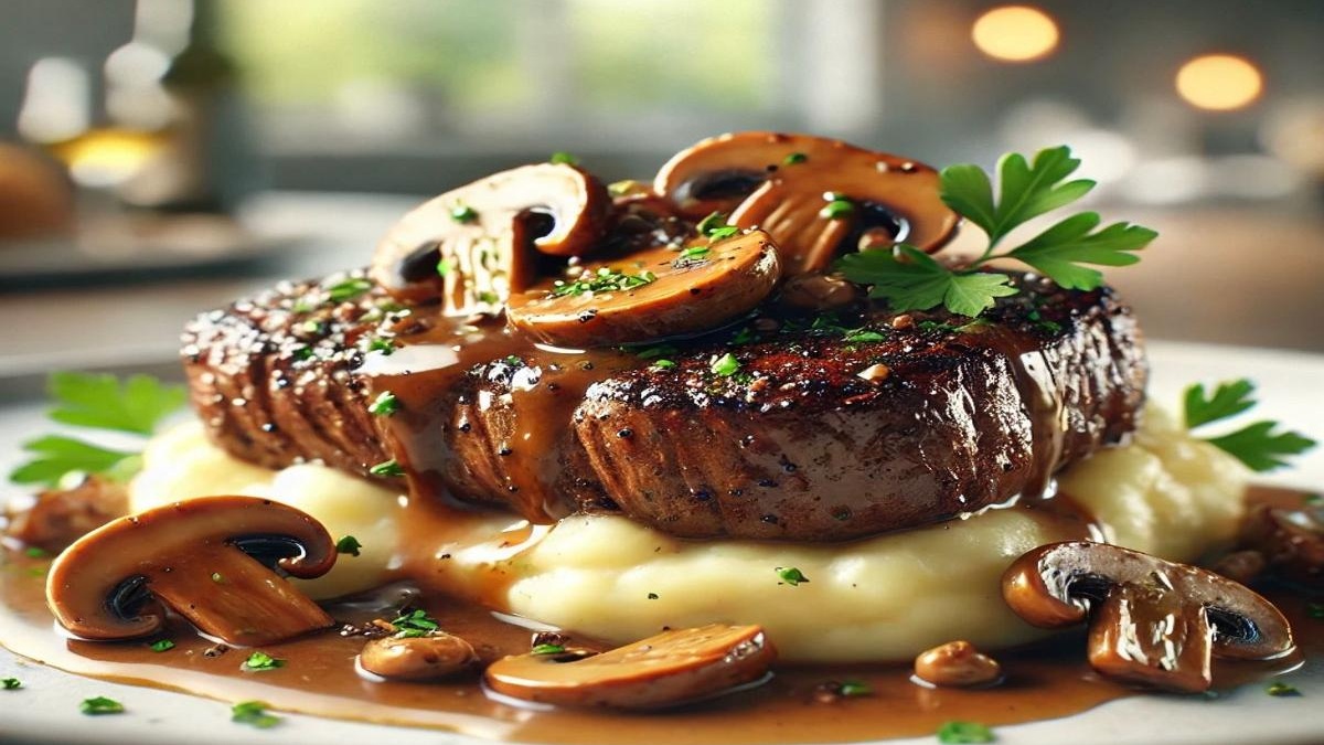 The vegetarian steak everyone is craving: Garlic butter portobellos ...