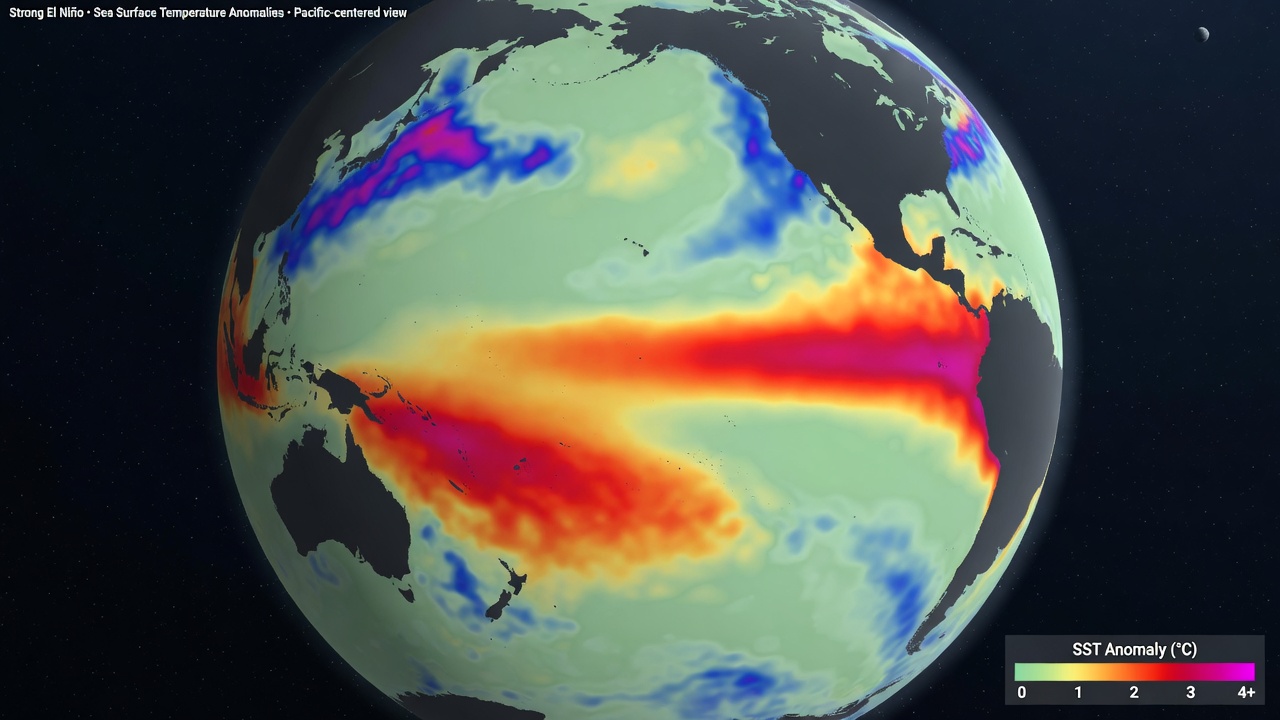 El Niño : cartes des régions les plus exposées selon une alerte de l’ONU