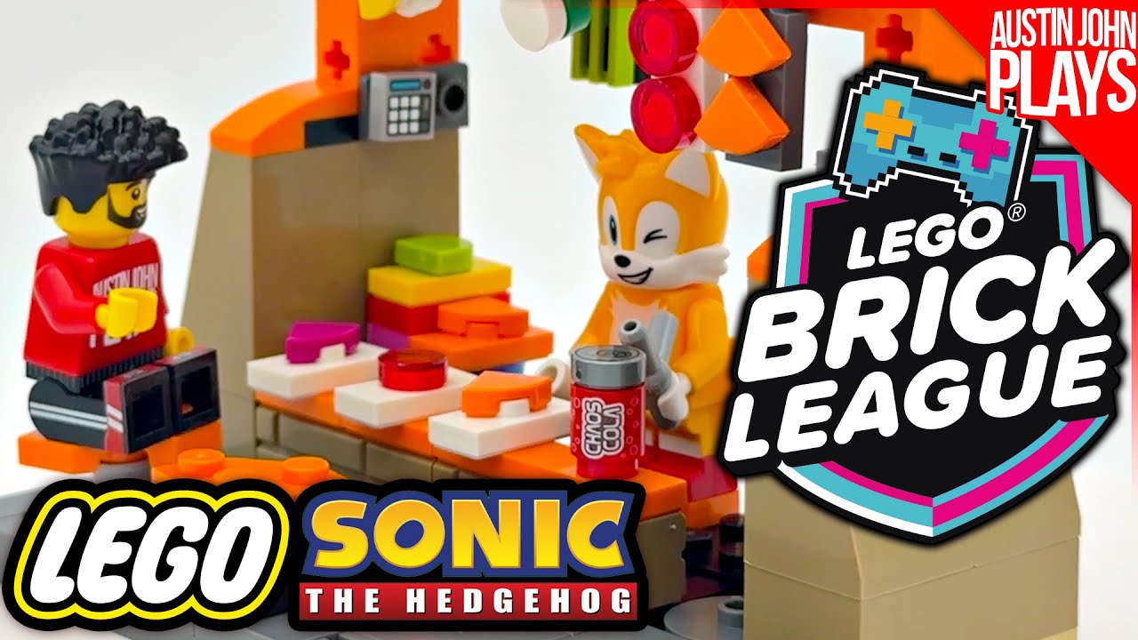 I built one of the coolest LEGO Sonic sets ever