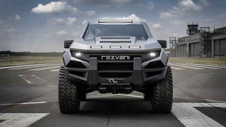 Rezvani unveils Fortress, armored SUV with military-inspired look