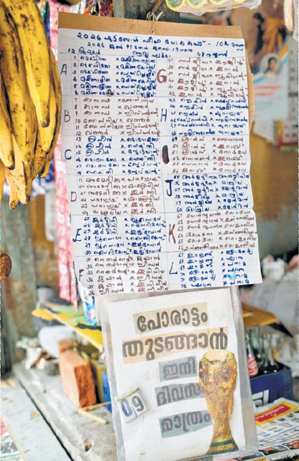 Football 'historian' Romy Chettan kicks off his quirky World Cup ritual