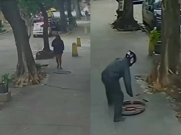 Did a woman really fall into a manhole in New York City? Here's the ...