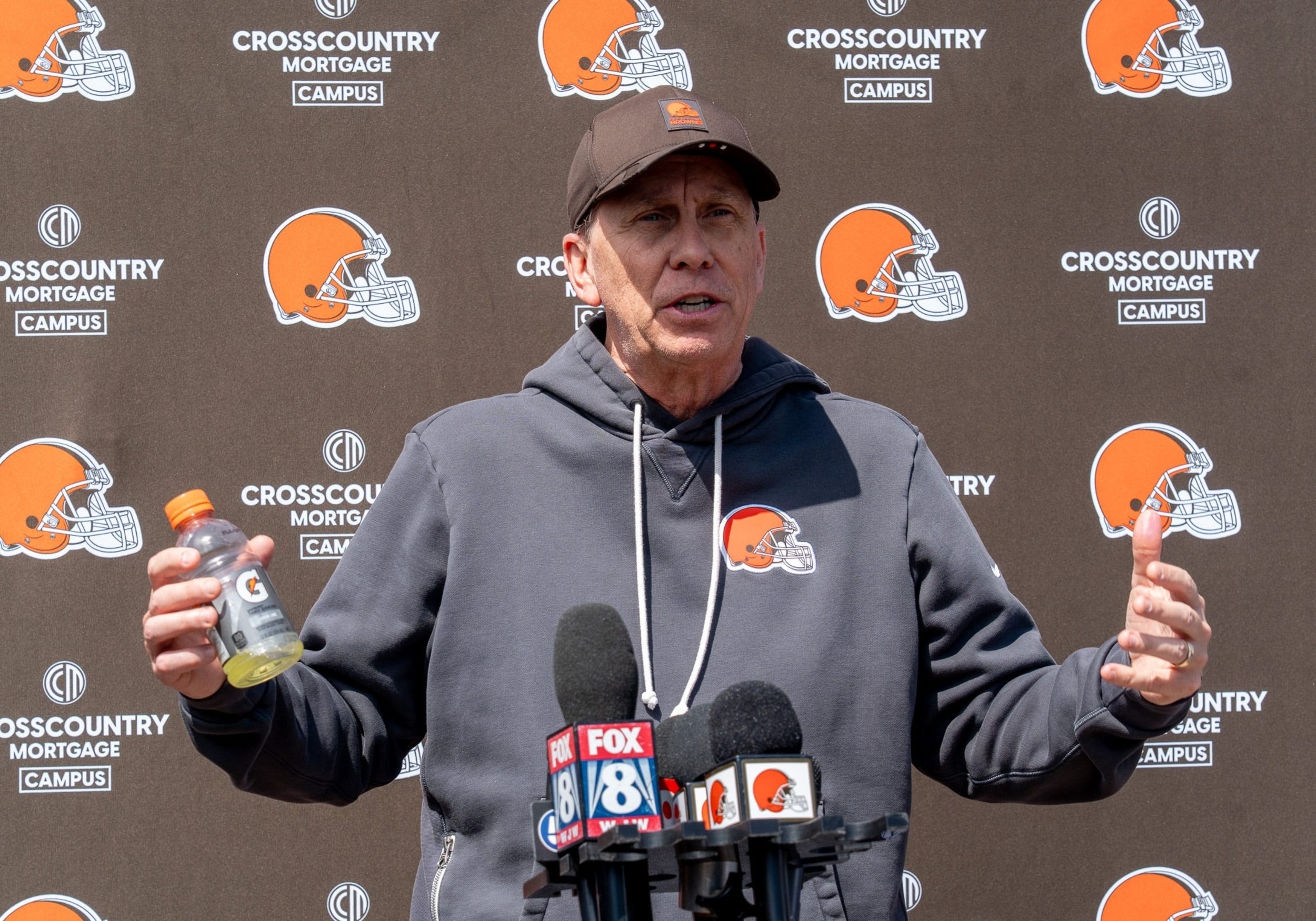 Todd Monken seems to take veiled shot at Myles Garrett after trade