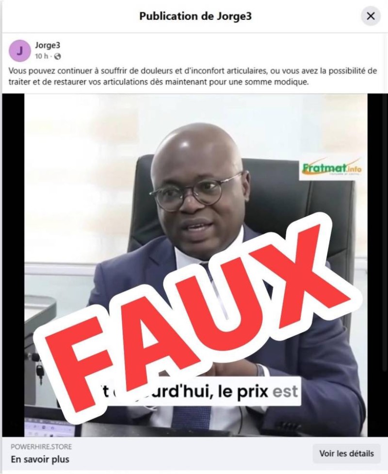 Le DG de l’ICA accusé à tort de promouvoir un médicament : mise au ...