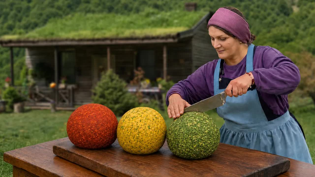 Fresh mountain cheese turned into three delicious recipes