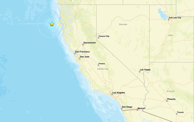 Magnitude 5.7 and 5.1 earthquakes shake California. Here's where