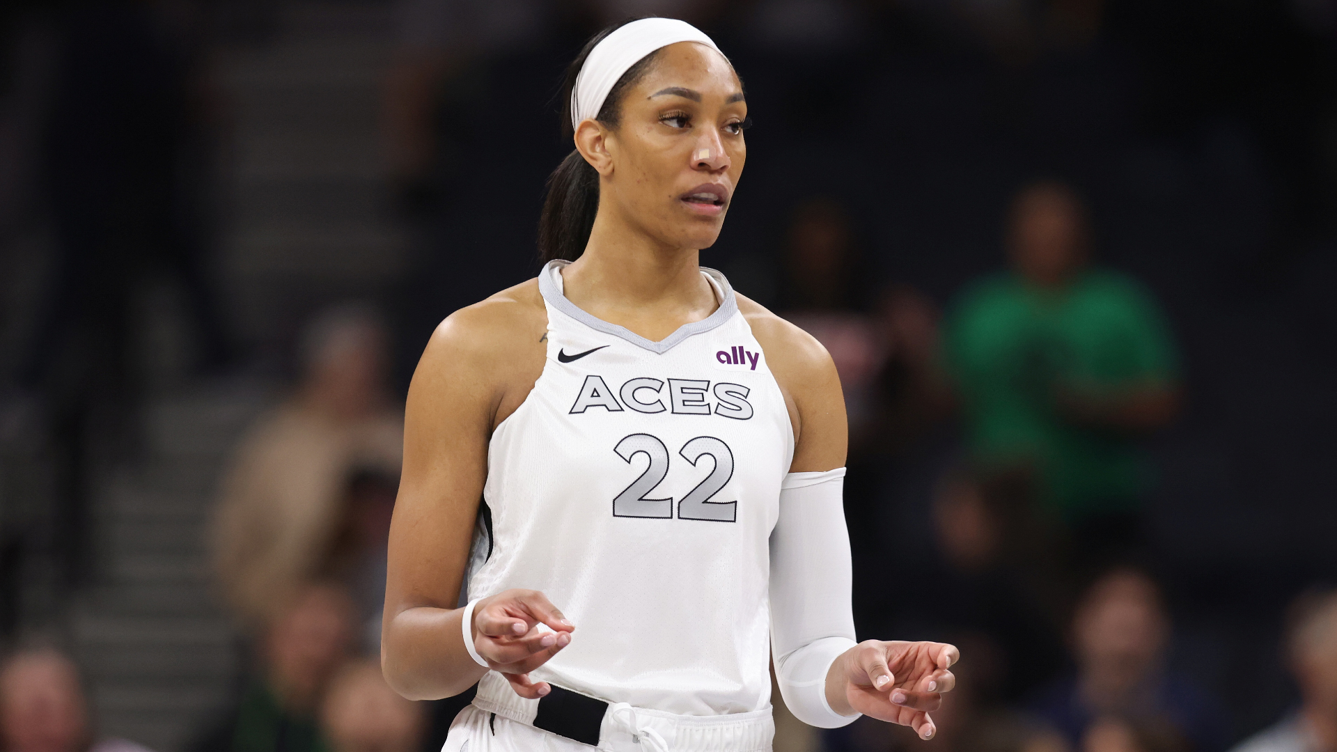 A'ja Wilson goes viral after dancing to Missy Elliott during Aces matchup