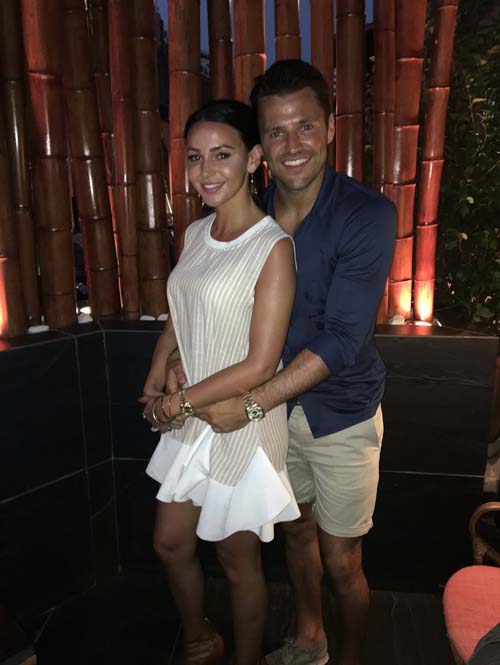 You don't look a day over 21! Mark Wright's sweet note to wife Michelle ...