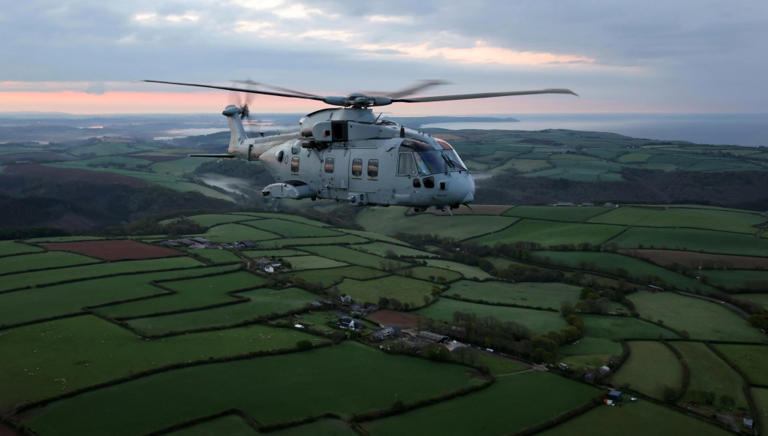 Three UK Royal Navy members killed as helicopter explodes into 'ball of ...