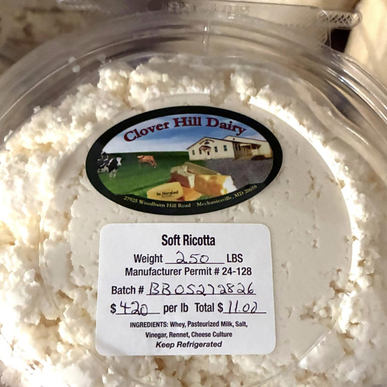 St. Mary’s County dairy issues voluntary recall on soft cheese
