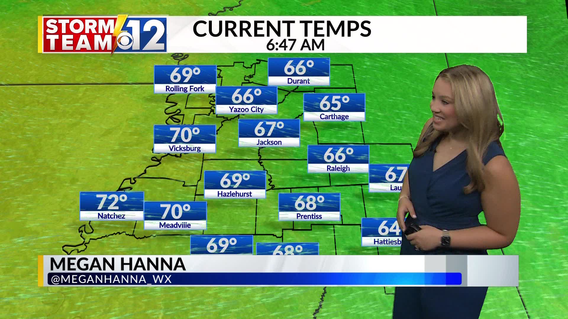 7 AM Thursday weather update