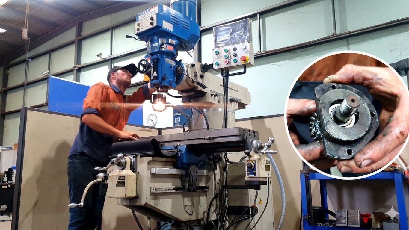 Noisy bearing repair and replacement