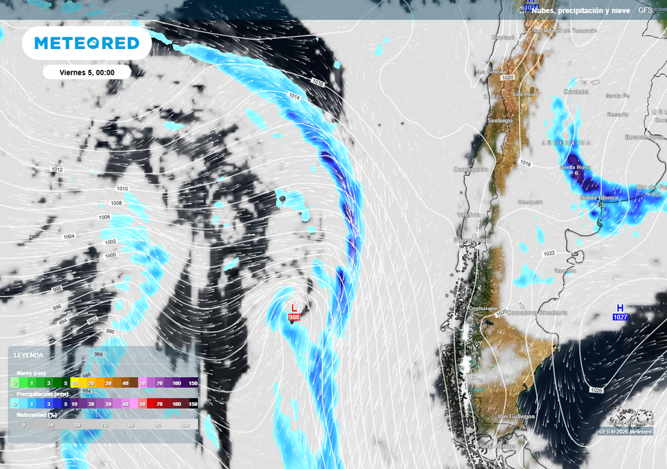 El tiempo para el fin de semana en Chile centro-sur: probables ...