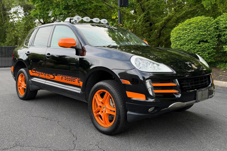 Rare 2010 Porsche Cayenne S Transsyberia brings rally heritage to auction