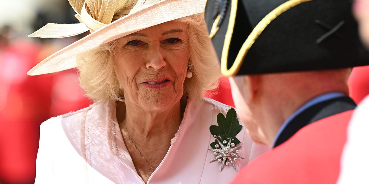 The mysterious history behind Queen Camilla’s diamond star brooch