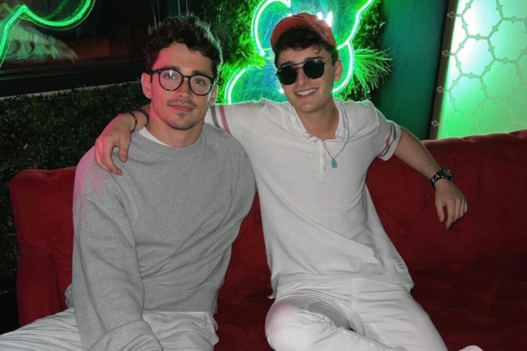 Charles Leclerc and Noah Schnapp have the internet convinced they could ...