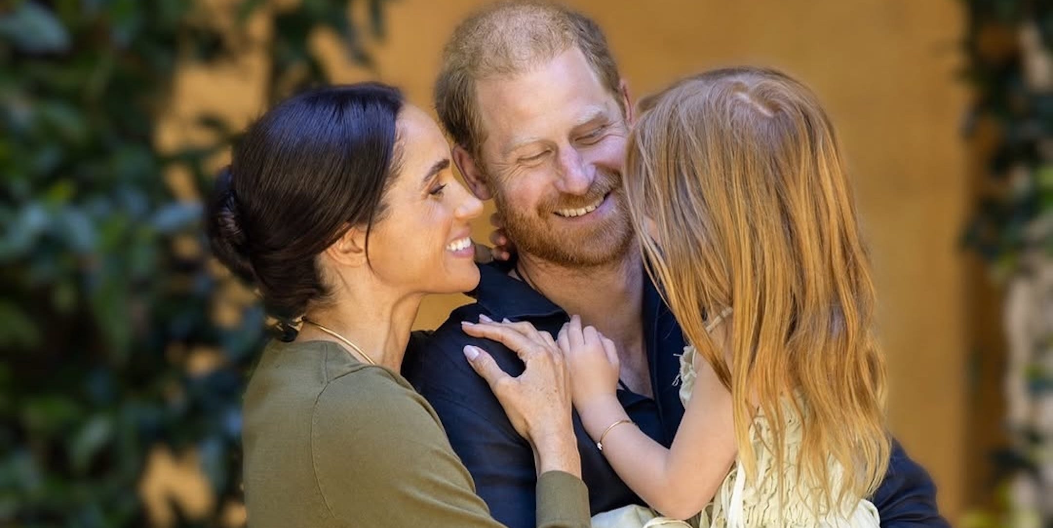 'Our dream girl': Meghan and Harry release new family portrait on ...