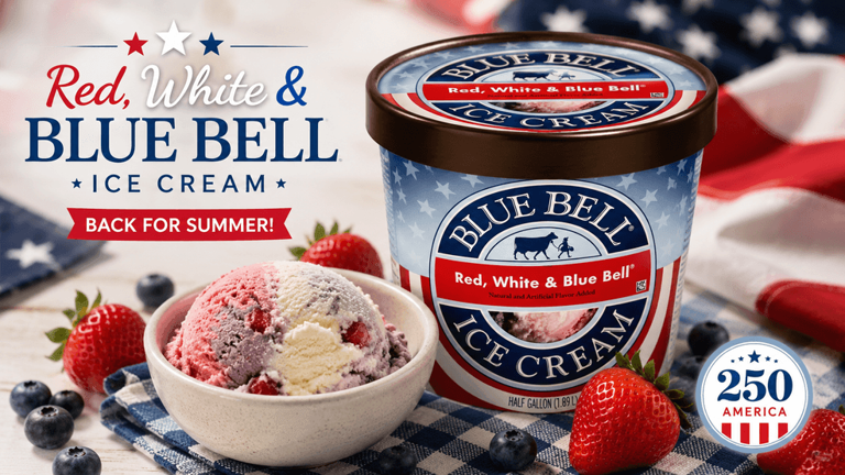 Red, white & Blue Bell ice cream returns after nearly a decade off shelves
