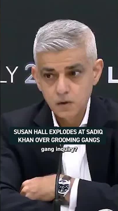 Susan Hall confronts Sadiq Khan over grooming gang inquiry funding