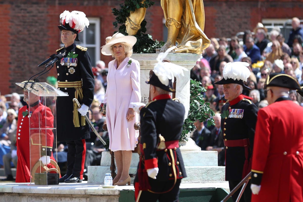 The mysterious history behind Queen Camilla’s diamond star brooch