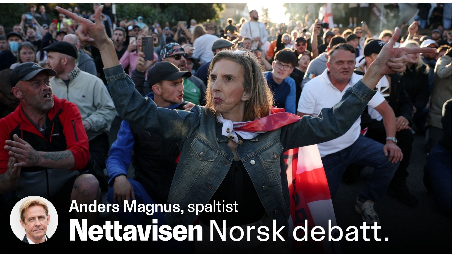 Får vi nå en «White lives matter»-bevegelse?